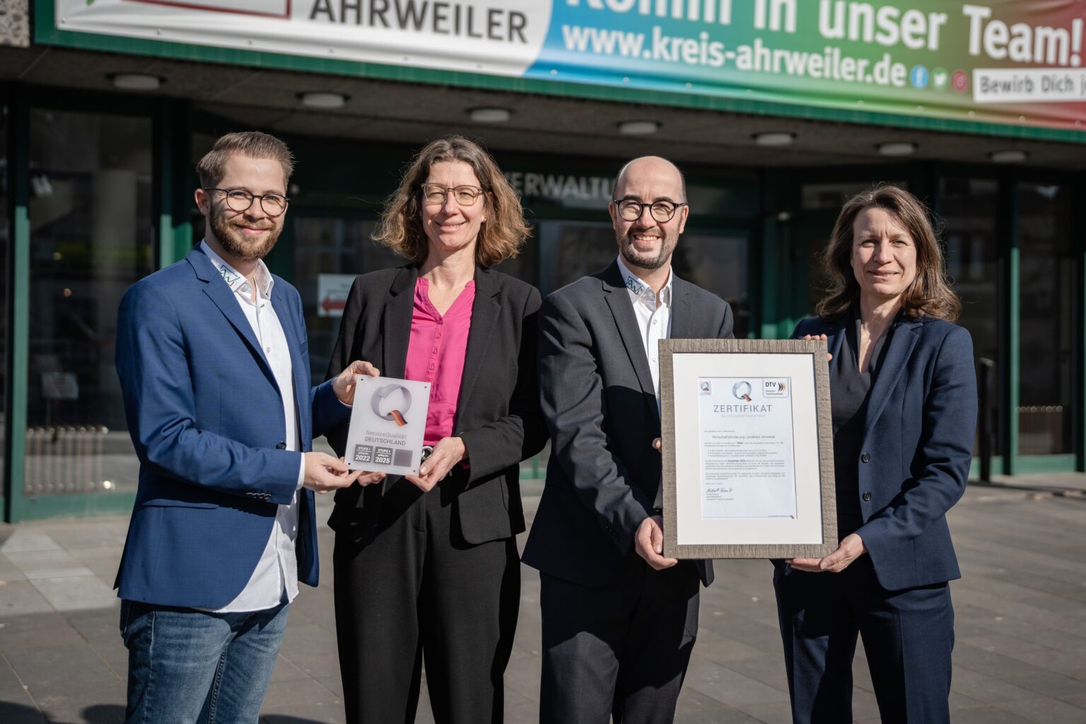 Kreiswirtschaftsförderung erneut mit Qualitätssiegel „ServiceQualität ...